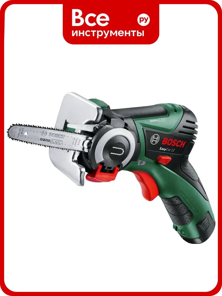 Аккумуляторная мини-цепная пила Bosch EasyCut12 06033C9020