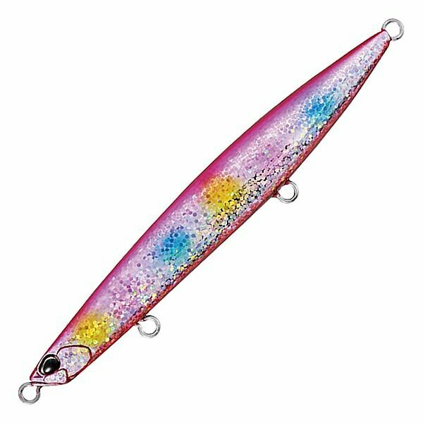 Воблер DUO Beach Walker Wedge 120 #COA0270 Sparkling Pink Candy, тонущий, 38 г.