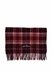 Шарф Les Deux Check-pattern fringed scarf для мальчиков