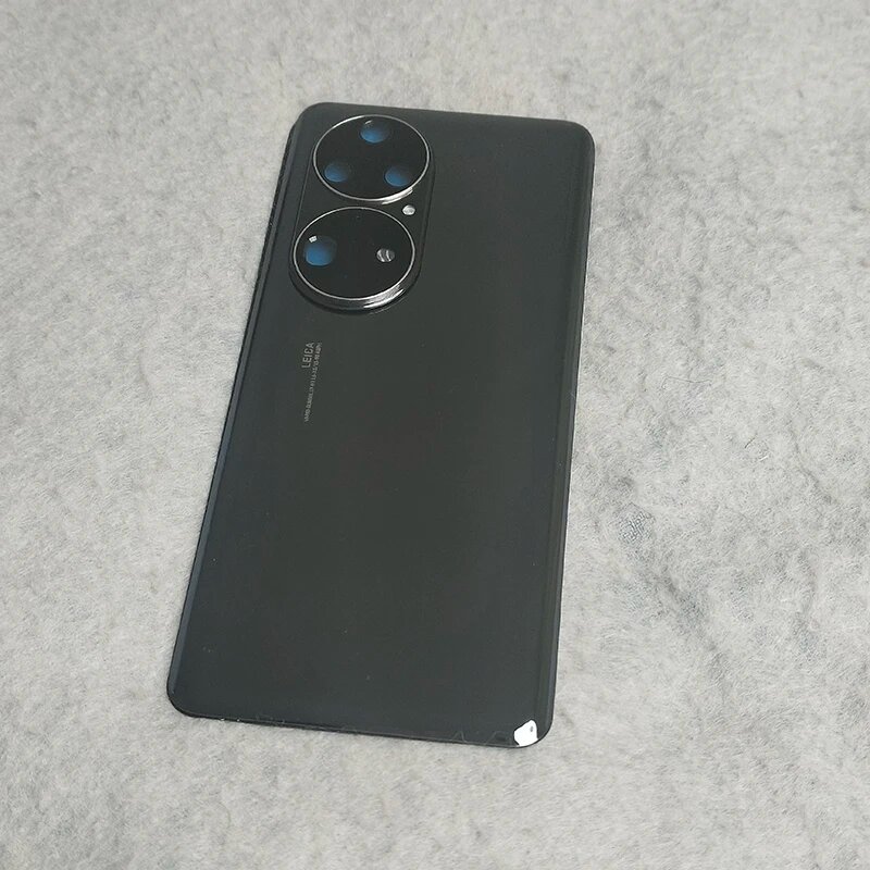 Задняя крышка аккумуляторного отсека для Huawei P50 Pro, стеклянная задняя панель, корпус, запасные части для ремонта Huawei P50, P50 Pro и объектива камеры