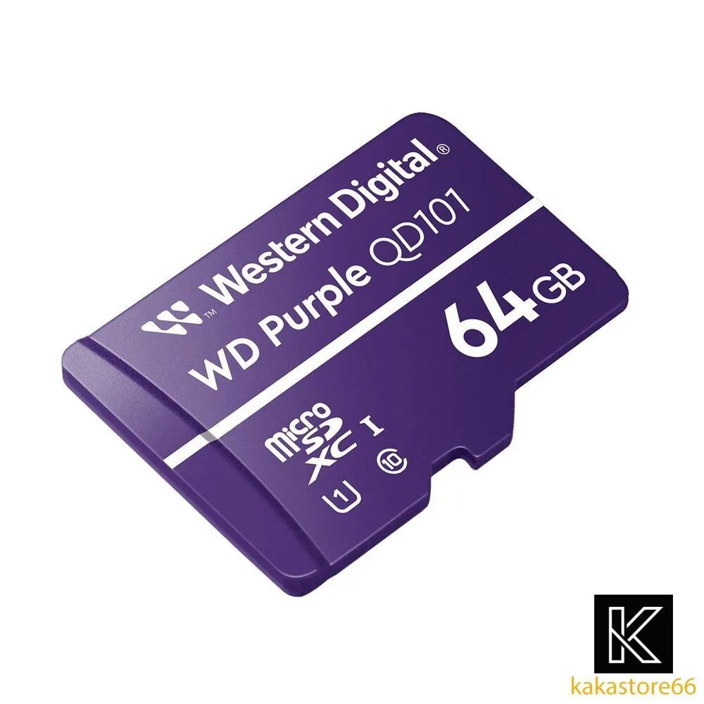 Карта памяти WD Purple 64GB microSDXC UHS-I