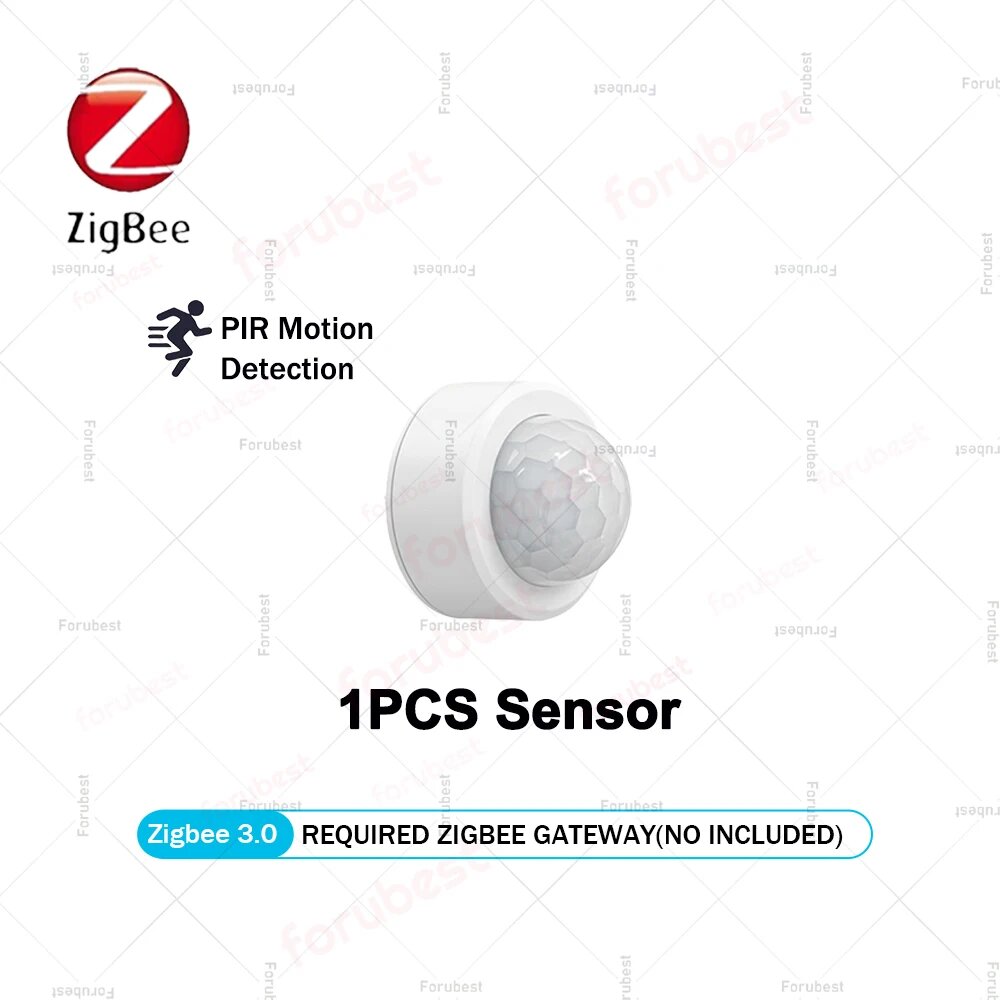 Zigbee 3.0 датчик движения PIR PIR Lux Stand(Z2M)