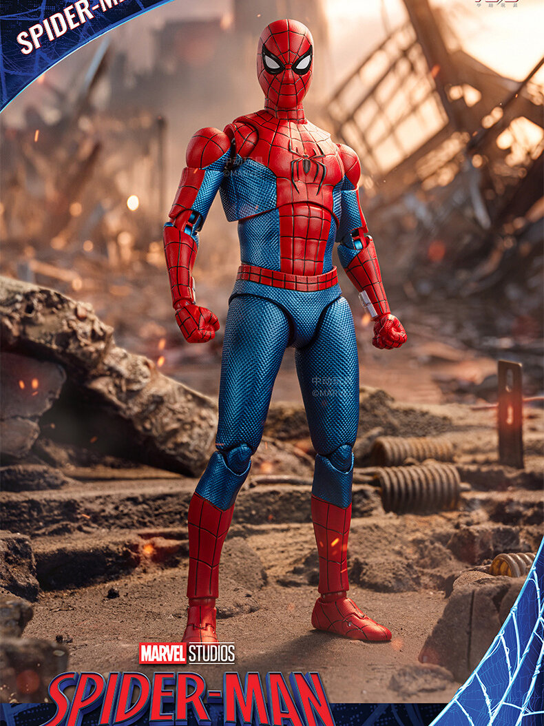 Фигурка Человек-паук Marvel Brand New Day от ZD Toys, масштаб 1:10, подвижная модель супергероя для коллекции и декора