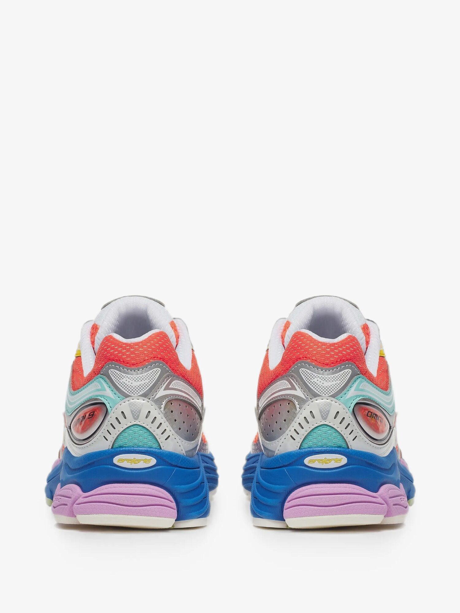 Кроссовки saucony Progrid Omni 9, размер 10.5 US, green/orange — фото 1