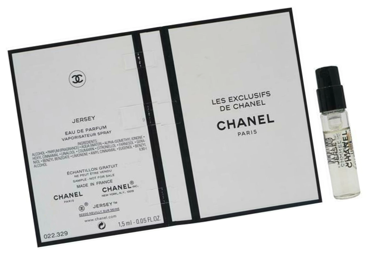 Les Exclusifs De Chanel Jersey Eau De Parfum 1.5 мл - женский сэмпл