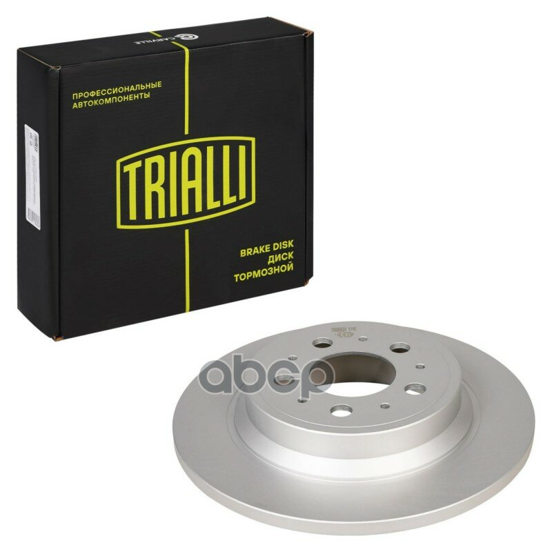 Диск тормозной задний! 288x12/65-5x108 Volvo S60/S80/V70 2.0-4.4/2.4D/2.5TDi 98> Trialli арт. DF106208