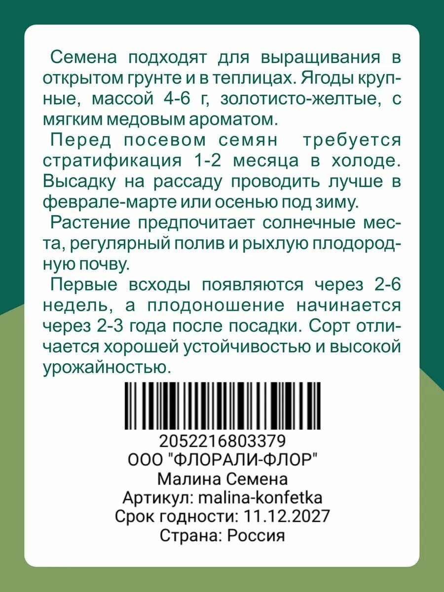 Малина Семена — фото 1