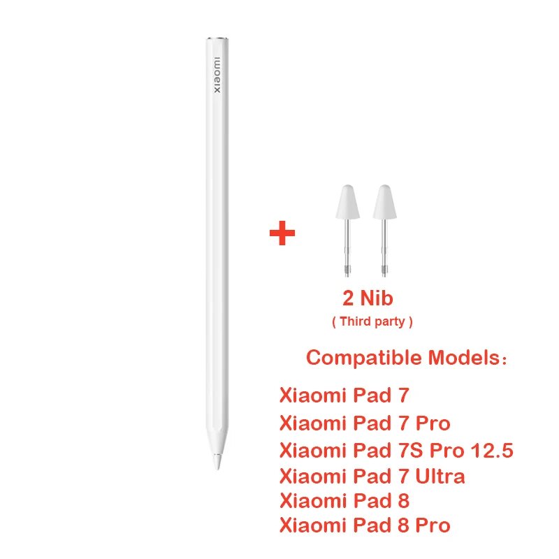 Xiaomi Stylus Pen 2nd + 2 Nib (Third party)