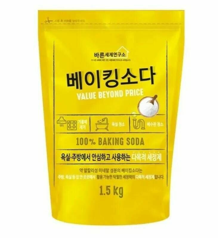 Mukunghwa Чистящее средство (Good Detergent Laboratory) Baking Soda 1,5кг/