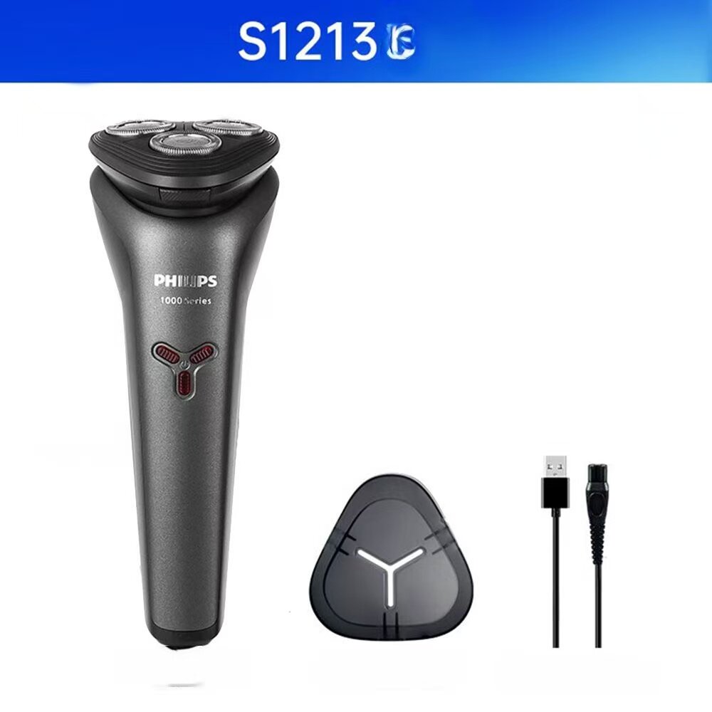Philips оригинальная электробритва Philips, полностью моющаяся для всего тела, стандартная электробритва серого цвета