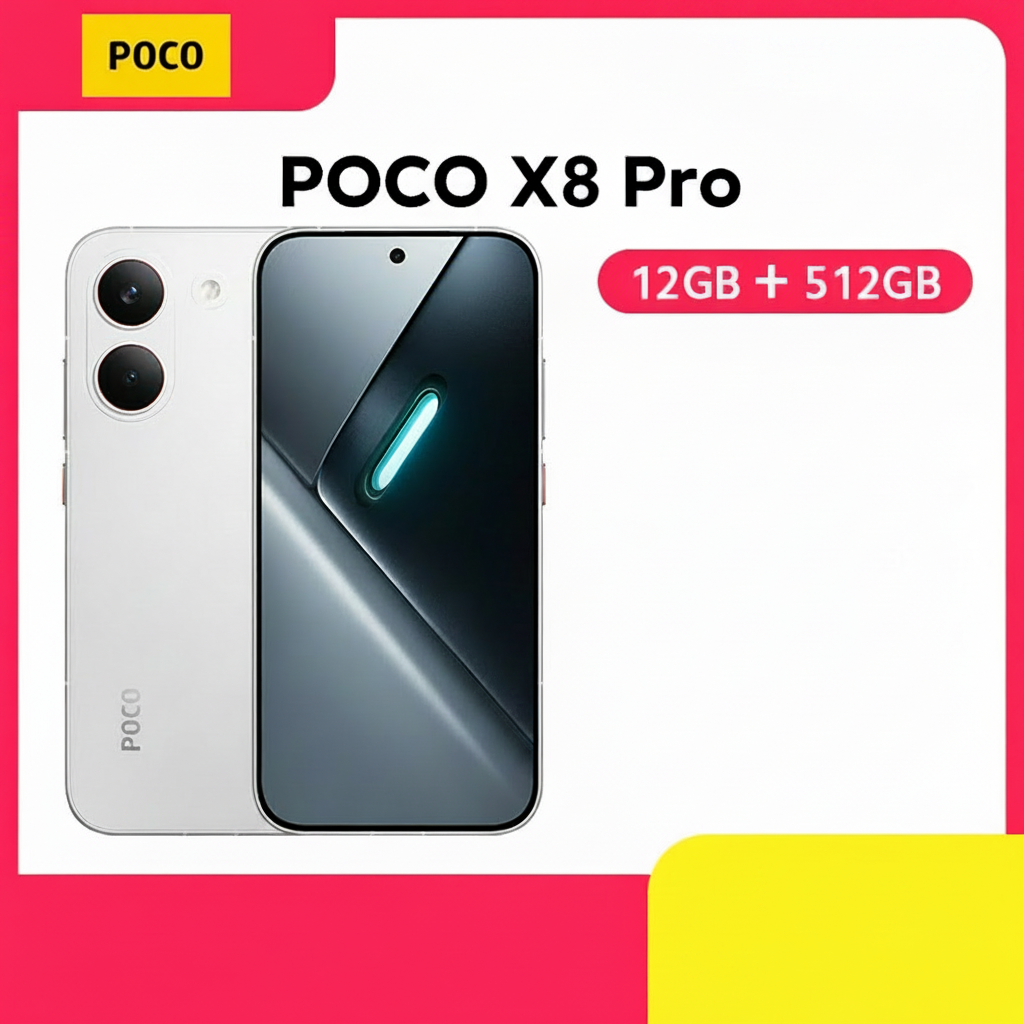 Смартфон Poco X8 Pro, 12/512ГБ, global