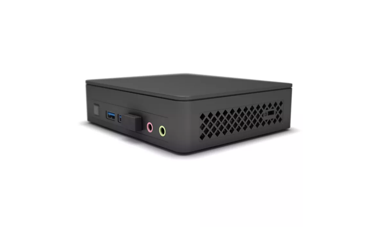 Платформа Intel NUC11ATKC20RA , Intel Celeron N4505, 4гб, 64гб Intel UHD Graphics SMA, 65 Вт, черный