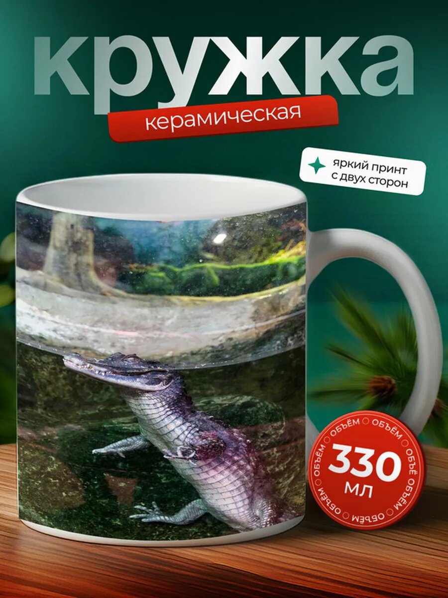 Кружка Кайман рептилия,