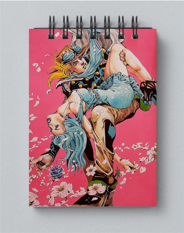 Блокнот Невероятные приключения ДжоДжо, JoJo’s Bizarre Adventure №15, А4