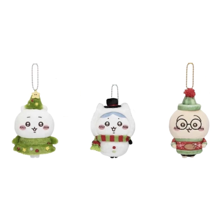 Игрушки подвесные Chiikawa Happiness Christmas
