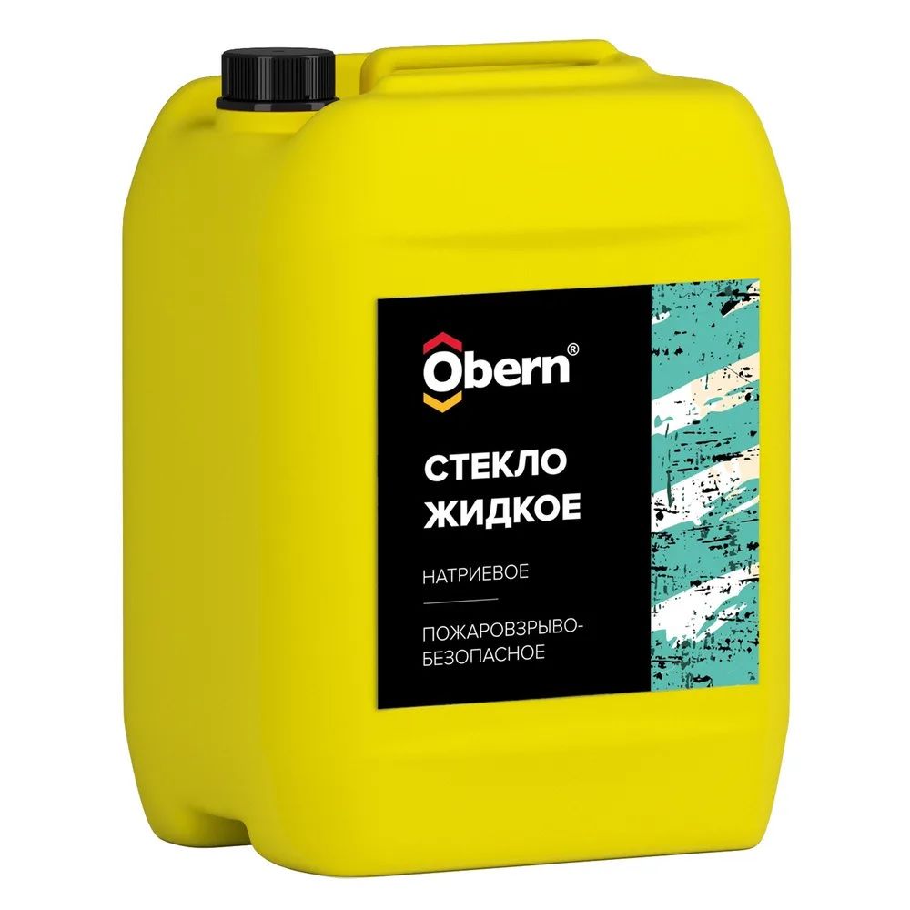 Жидкое стекло натриевое OBERN, 1,5 кг