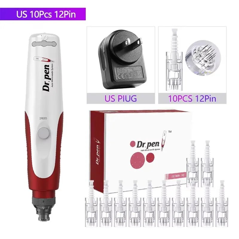 Дермапен Dr.pen Ultima N2 12pin US Plug