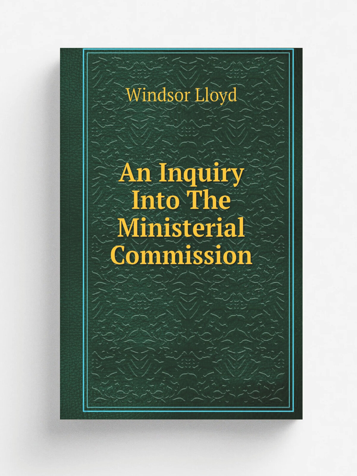 An Inquiry Into The Ministerial Commission
