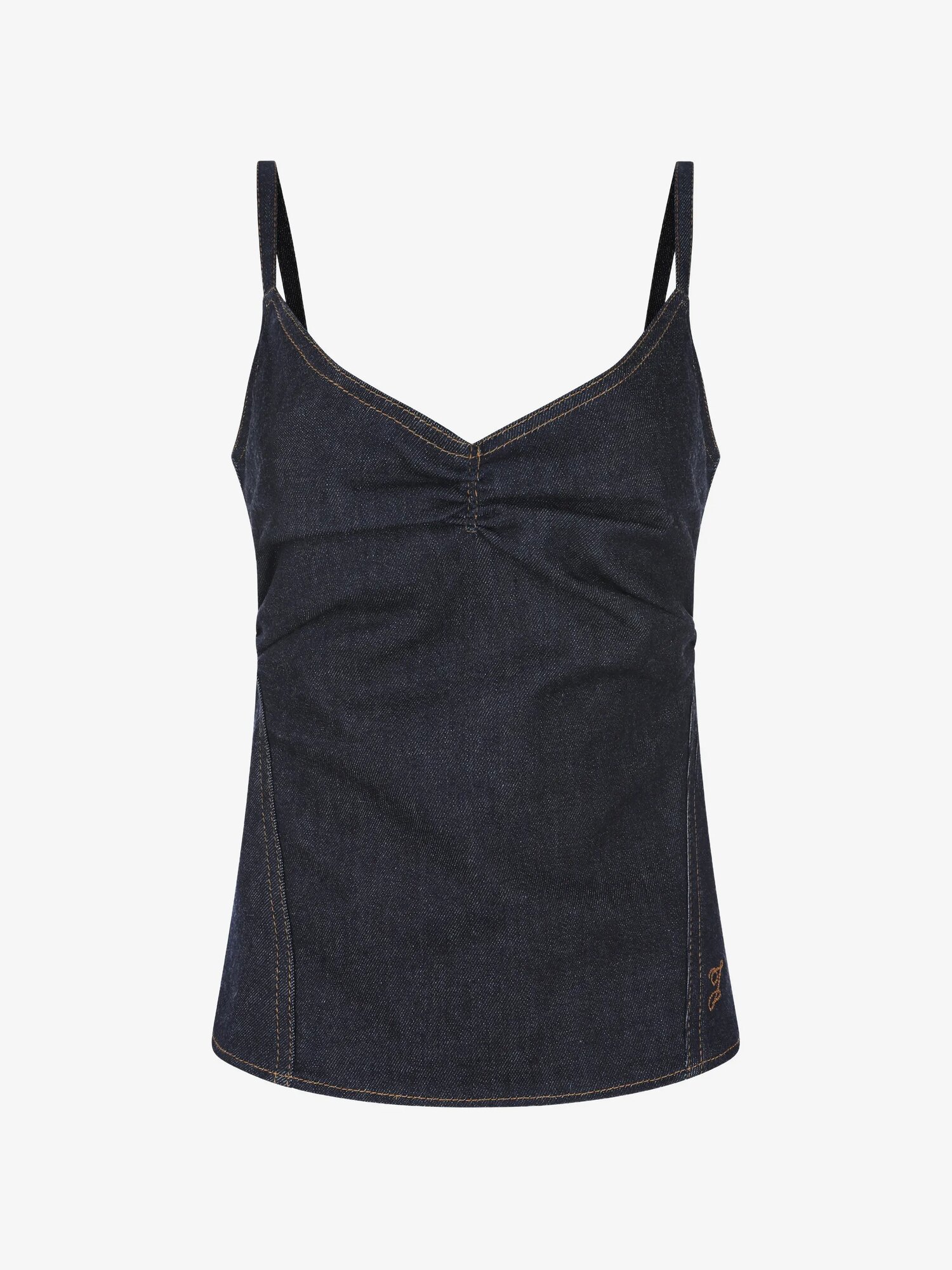 Топ The de-Nîmes Pina denim top