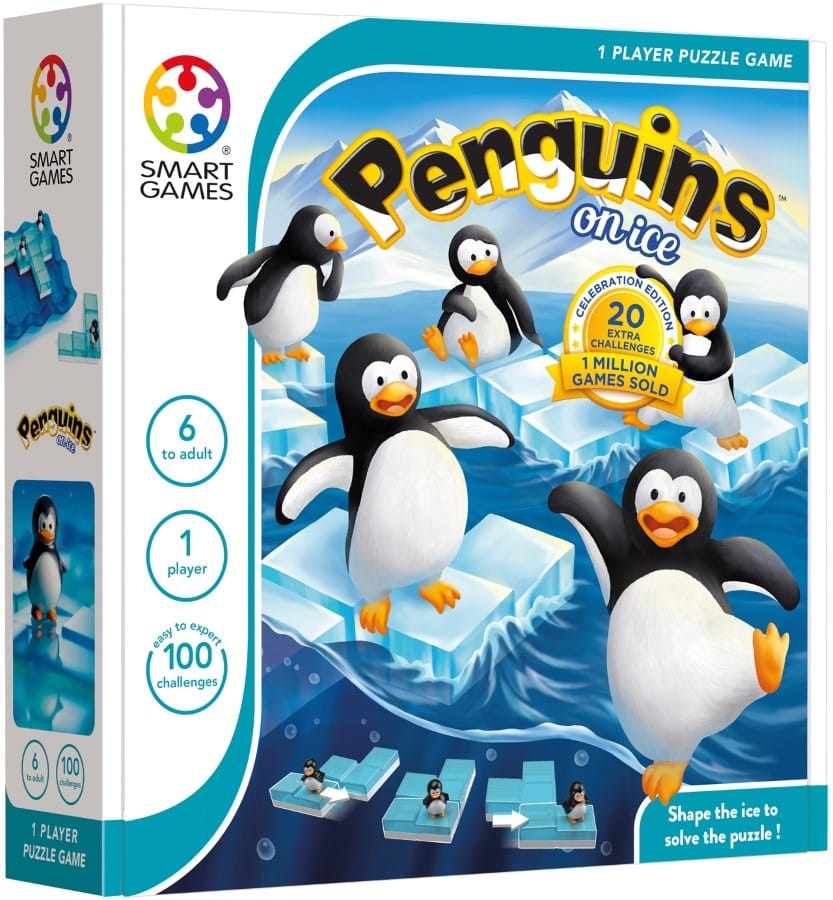 Настольная игра Smart Games Penguins On Ice, английская версия