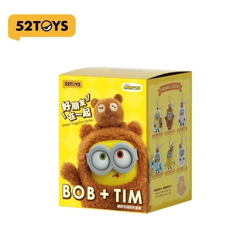52TOY-Маленькие желтые человечки, хорошие друзья вместе, виниловая подвеска