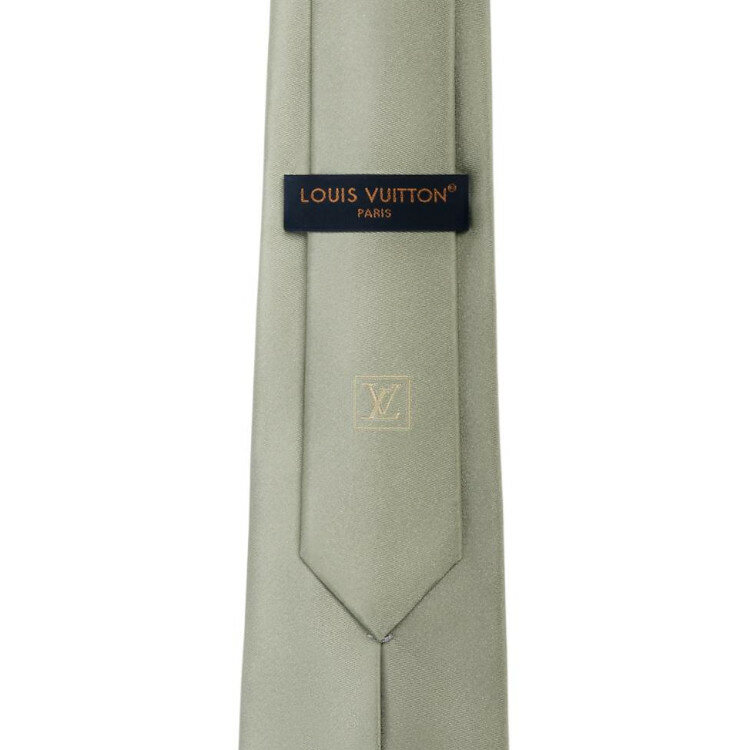 Галстук Louis Vuitton, хаки — фото 1