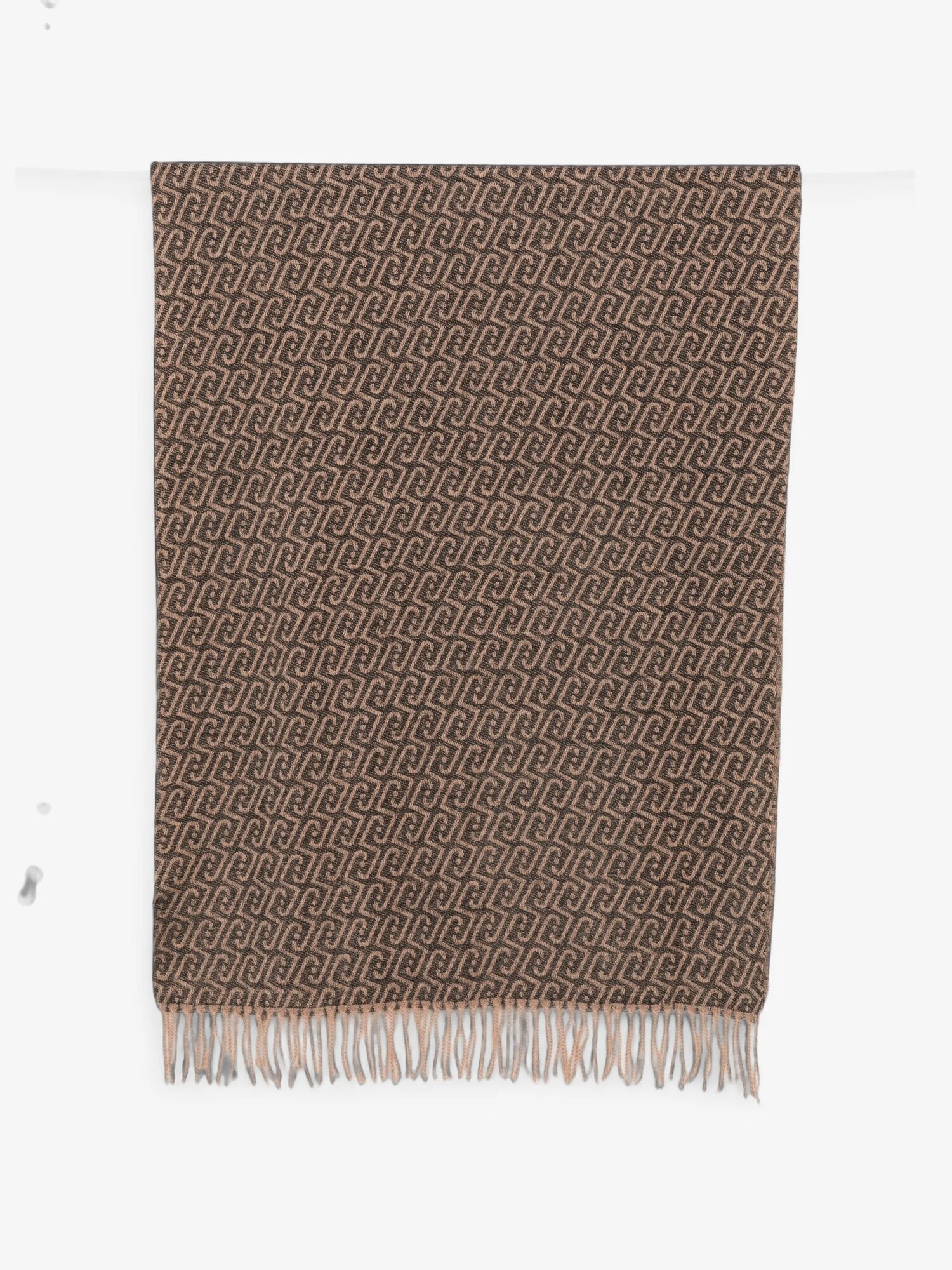 Шарф Monogram-pattern fringed scarf для девочек