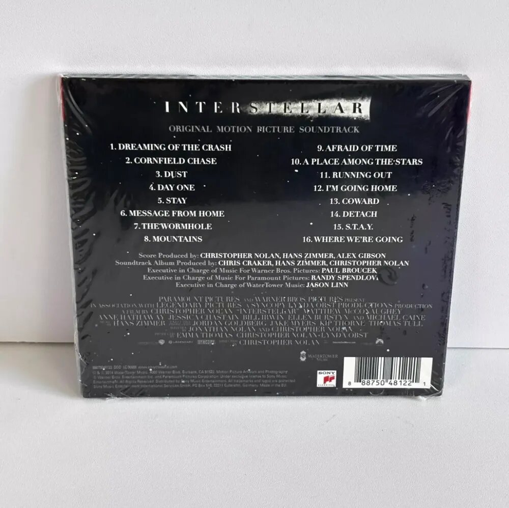 OST - Interstellar (Hans Zimmer) CD диск с музыкой (2014) Sony, Digipack — фото 1