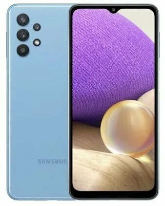 Samsung Смартфон Galaxy A32 EU 6/128 ГБ, голубой