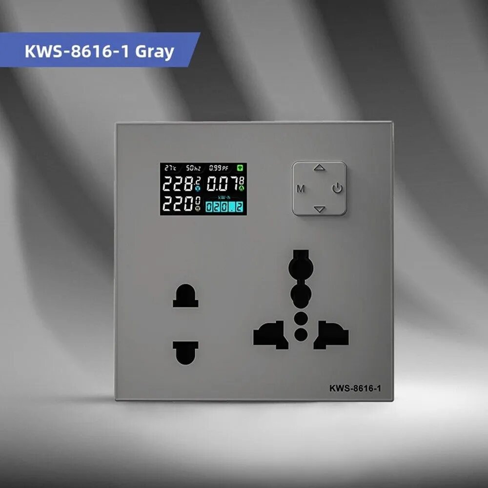 Для Graffiti Wifi, умная розетка 86-го типа, AC 85 290 В, 16 А, розетка с измерением потребления, защита