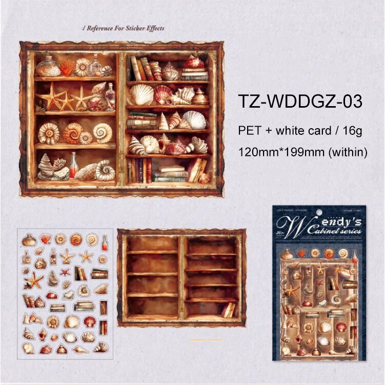 Наклейки TZ-WDDGZ-03 Wendy's Cabinet Series