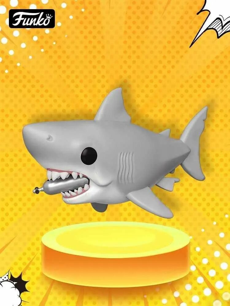 Поп Фильмы: Челюсти - 6-дюймовая Акула с Аквалангом funko pop