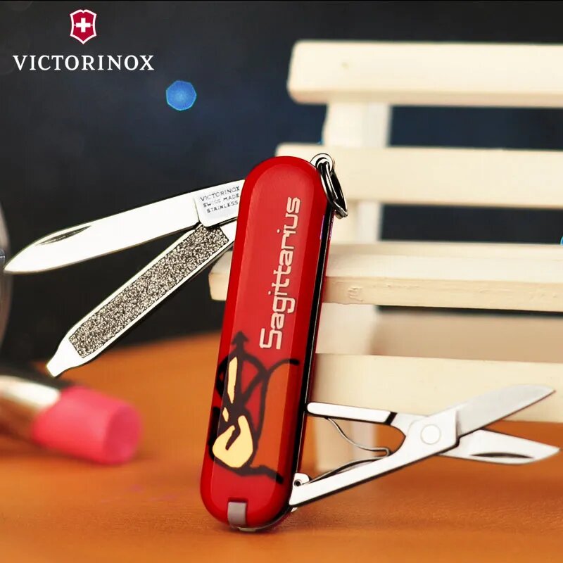 58mm Victorinox classic SD SAK 0.6203 Функции инструмент для туризма 12 Знаков Зодиака Стрелец