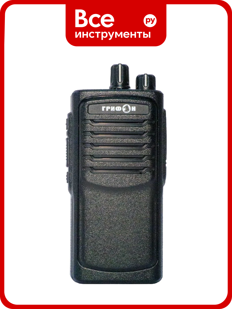 Радиостанция Грифон G-34, портативная, UHF, Li-Ion, 2800 мА·ч, IP54