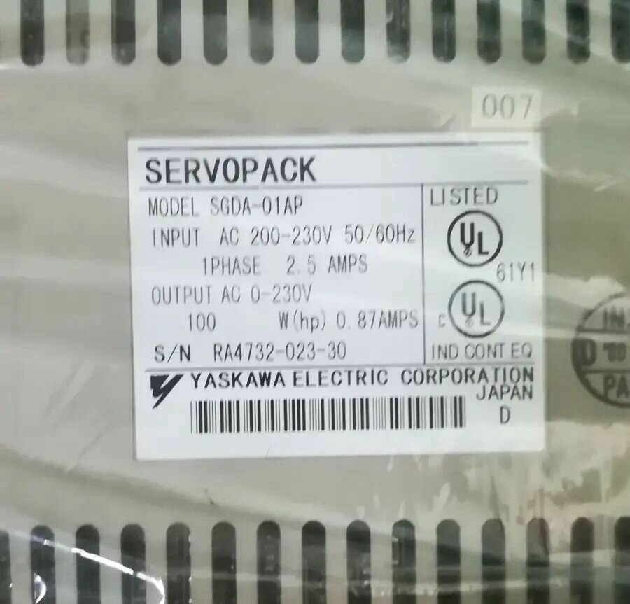 Модуль Yaskawa SGDA-01AP — фото 1