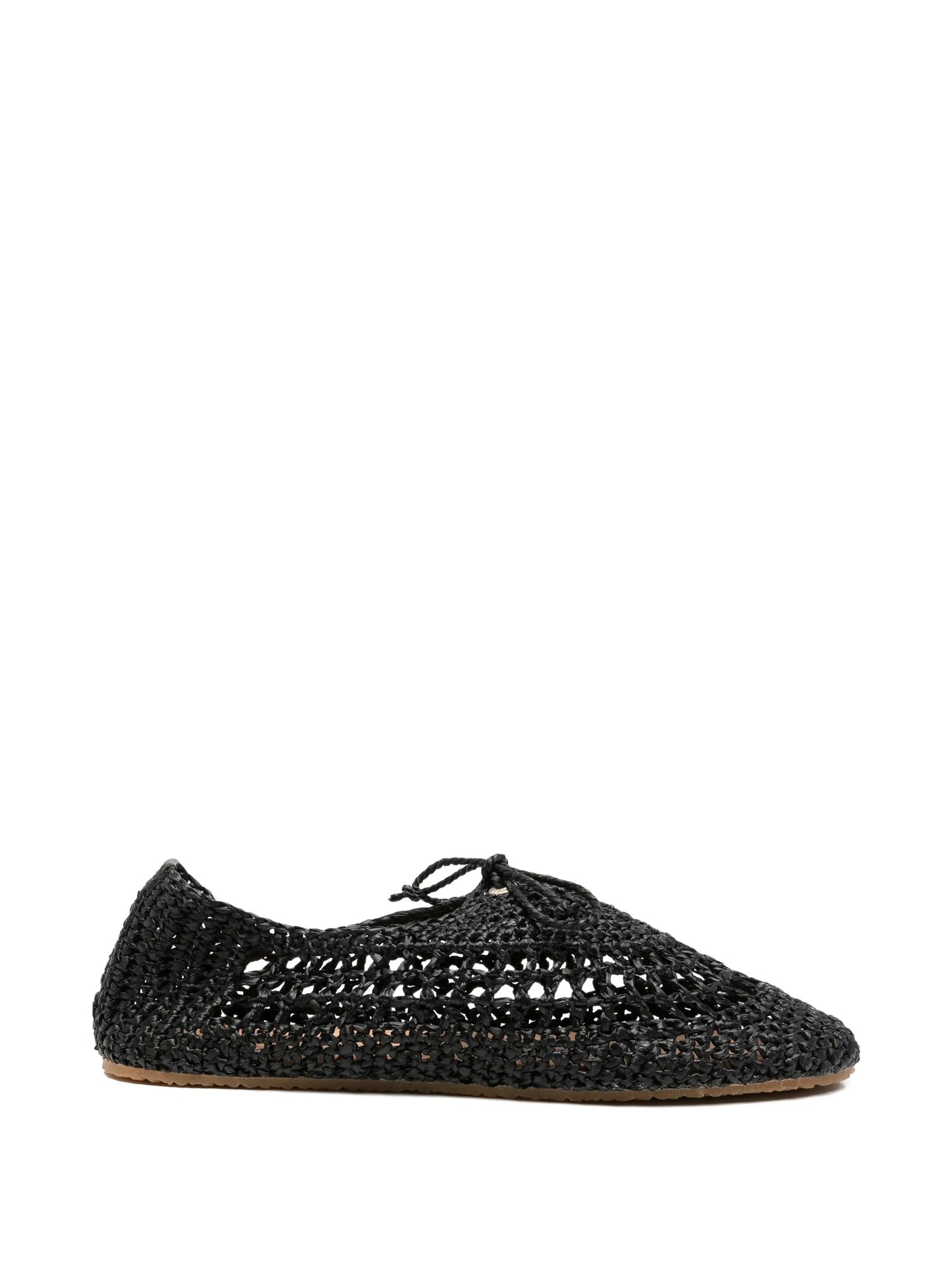 Туфли Woven lace-up shoes 