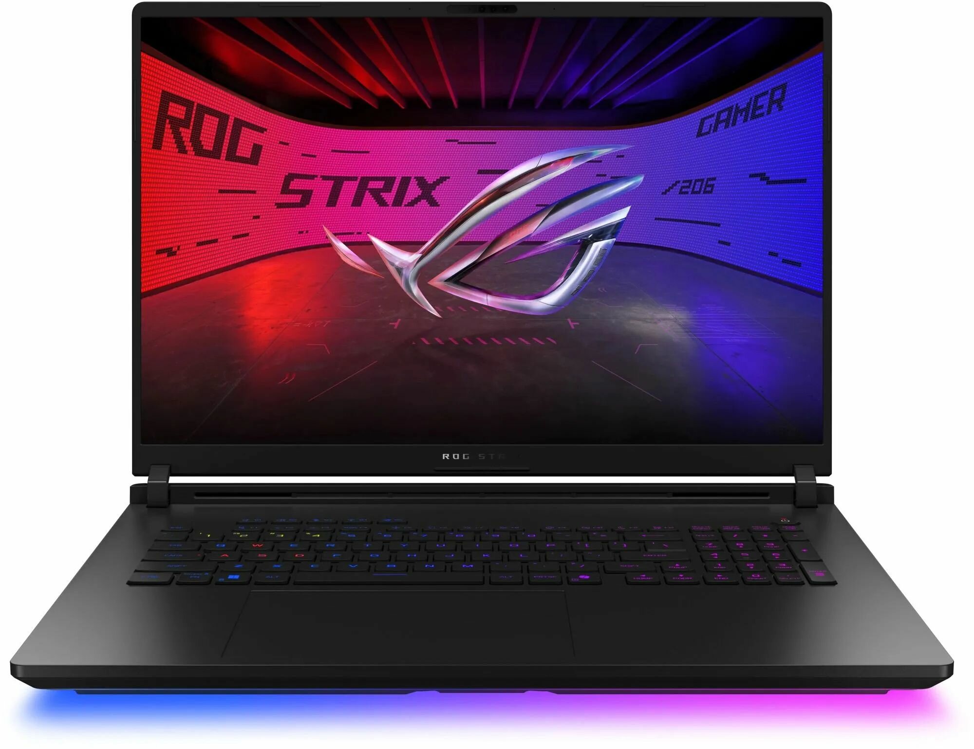 ASUS Ноутбук ASUS ROG Strix SCAR 18 G835LW-SA190W 18"(2560x1600 mini LED)/Intel Core Ultra 9 275HX(2.7Ghz)/65536Mb/1024PCISSDGb/noDVD/Ext: NVIDIA GeForce RTX 5080(16384Mb)/ (90NR0LI1-M008Y0)