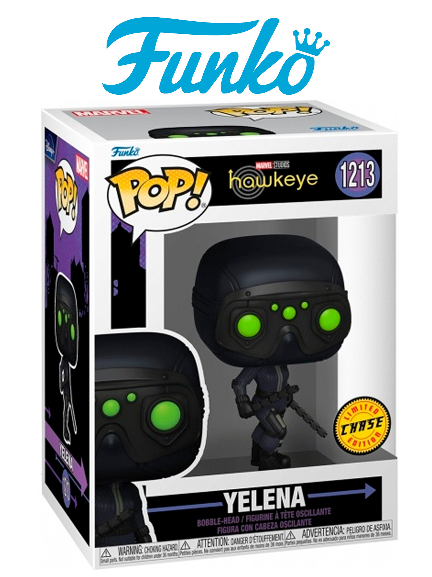 Фигурка Funko POP! Yelena (1213) CHASE Marvel Hawkeye