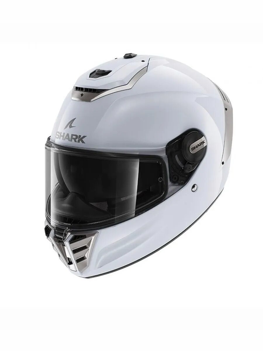 Шлем SHARK SPARTAN RS BLANK White/Silver Glossy XL