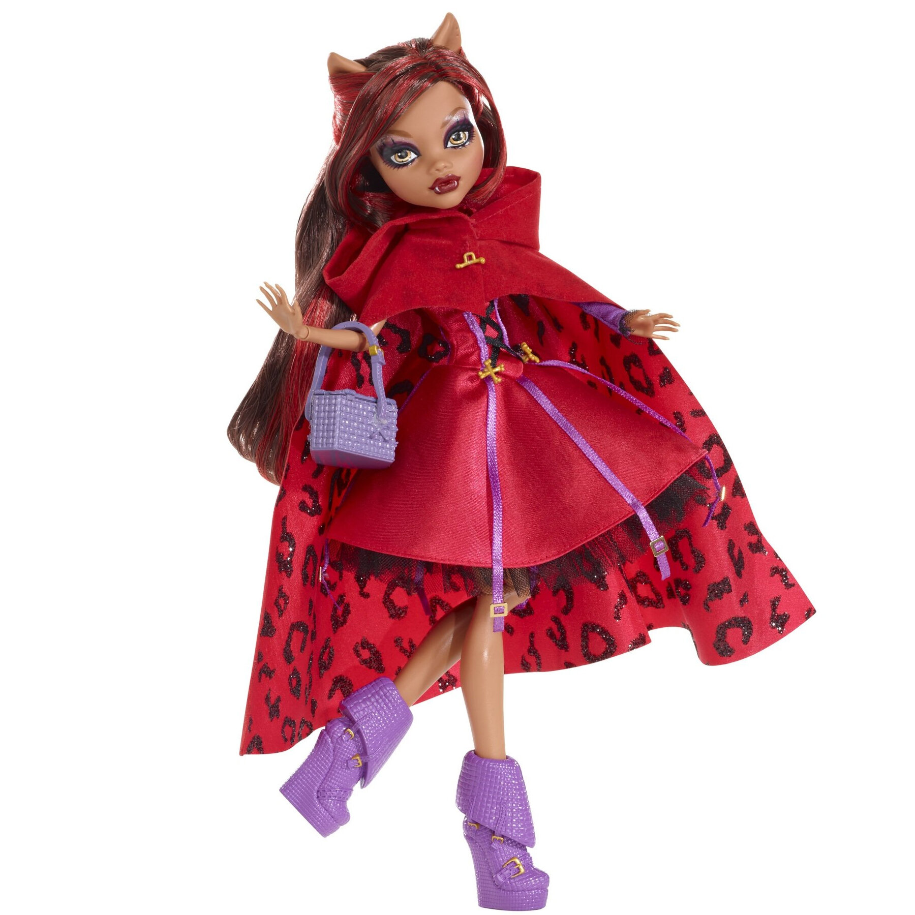 Кукла Монстер Хай Клодин Вульф страшные сказки, Monster High Scary tales Clawdeen Wolf - Little Dead Riding Wolf.