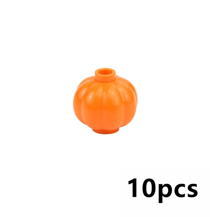 10шт. Оранжевый тыквенный элемент LEGO® Pumpkin AK15