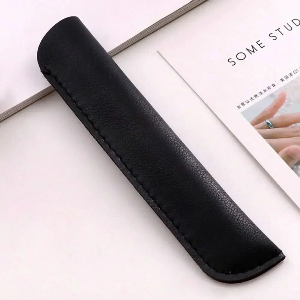 JESJELIU Держатель для ручки из искусственной кожи black