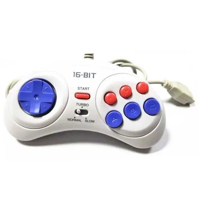 EZFLASH контроллер для SEGA Genesis белый
