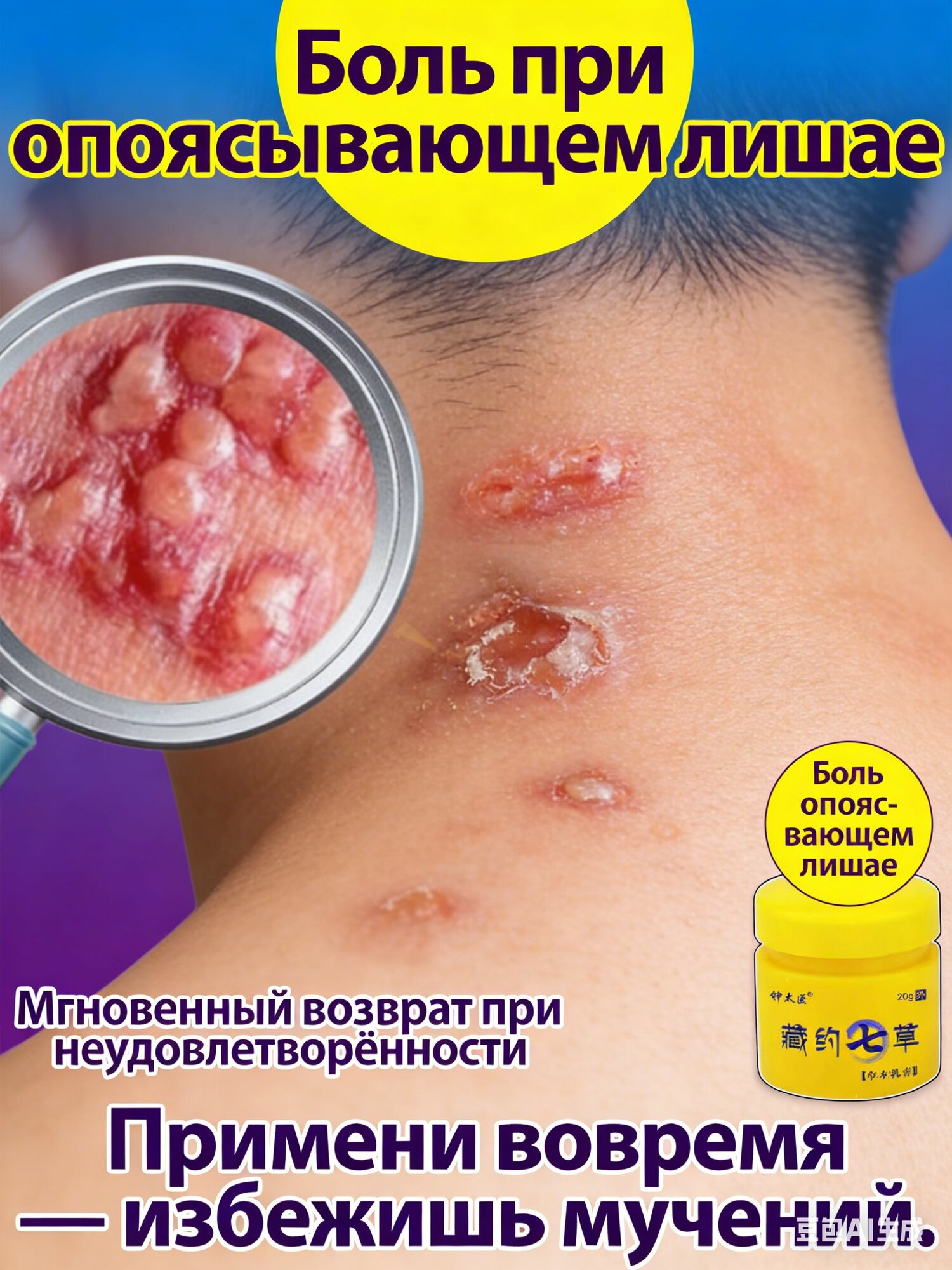 Мазь для лечения опоясывающего герпеса