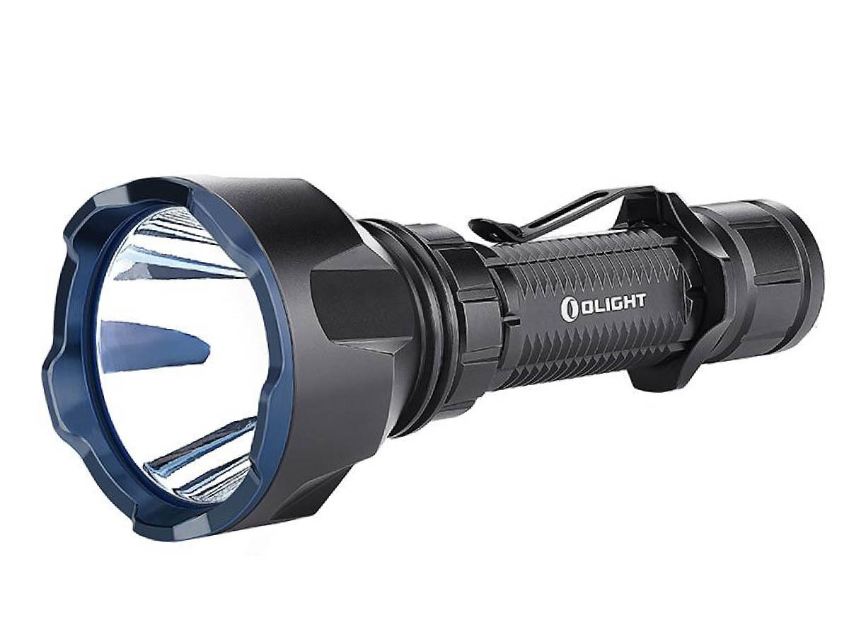 Фонарь тактический Olight Warrior X Turbo Black, 1 х 21700, 1000 метров, 1100 люмен (Комплект)
