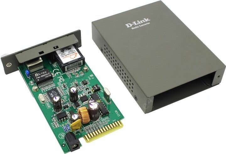 Медиаконвертер D-LINK DMC-920R 100BaseTX в 100BaseFX по одному волокну (20km, SC)