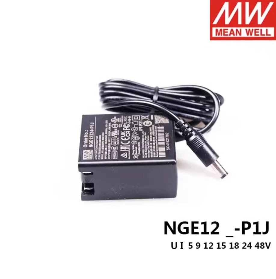 Mean Well NGE12E05-P1J 12 Вт импульсный блок питания