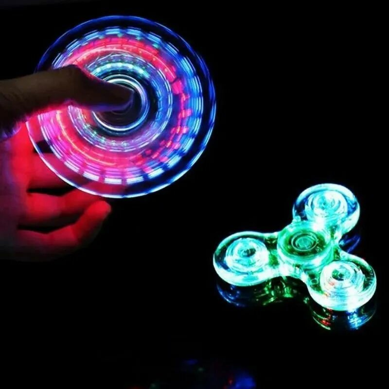Классический спиннер / Finger Spinner / Спиннер классический светящийся в темноте
