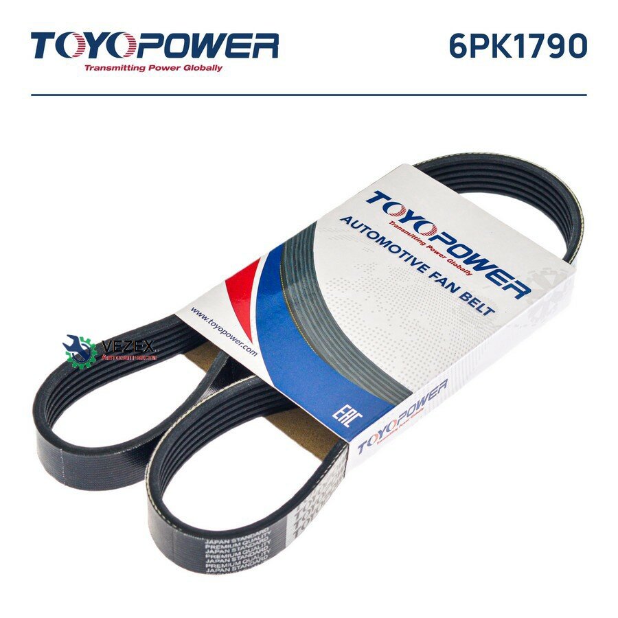 TOYOPOWER 6PK1790 Ремень поликлиновой