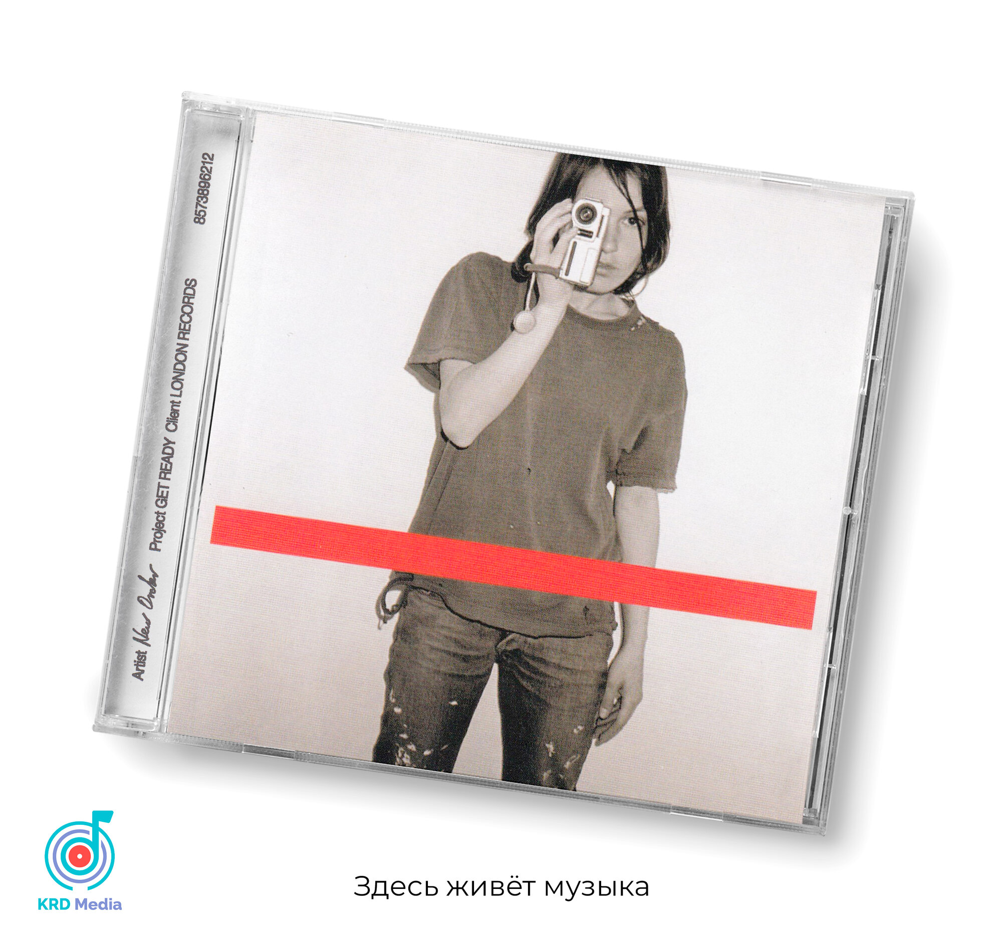 New Order - Get Ready, 2001, 4-page, CD-Аудио